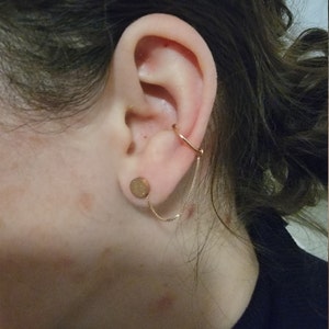 ASTM F136 Titanium Conch Hoop Four Layer Stacked Conch | Etsy