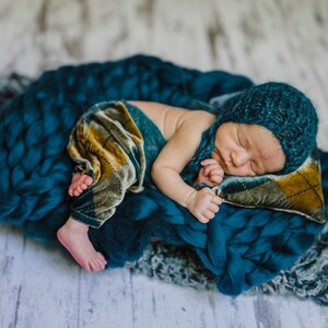 Newborn Chunky Blanket Baby Chunky Blanket Newborn Chunky - Etsy