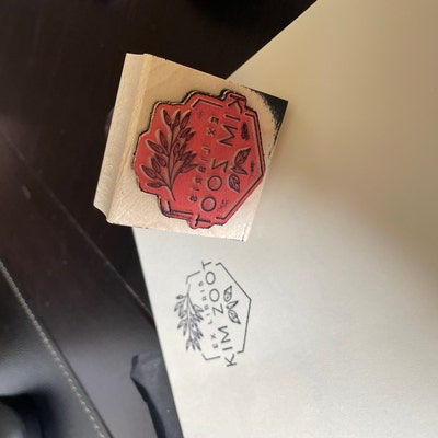 Library Stamp 35 Wooden or Self-inking Calligraphy Bookplate Stamp, Ex ...