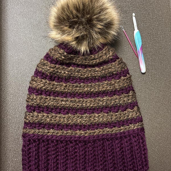 HDC With a Twist Toque PDF Crochet Pattern - Etsy