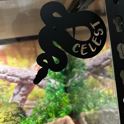 Customizable Name Ball Python Snake Vinyl Decal READ - Etsy