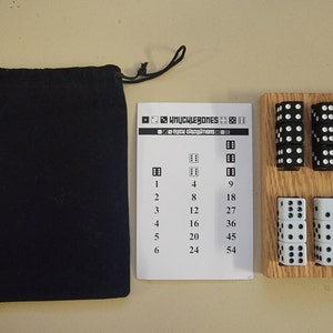 Knuckle Bones Game Set - Etsy