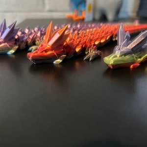 3D Printed Articulated Snake BOA Design by Cinderwing3d authorized ...