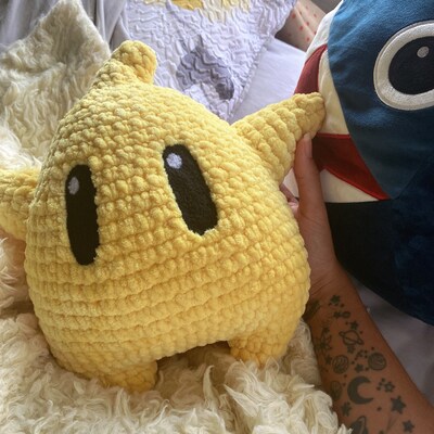 Luma Star Crocheted Plush Large - Etsy