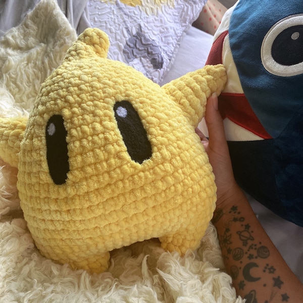 Luma Star Crocheted Plush - Large - Etsy