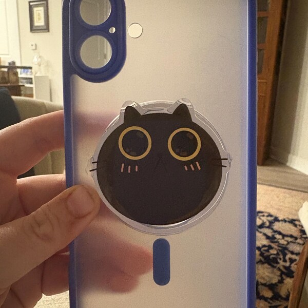 Cute Cat Phone Grip | Cat Phone Griptok | Griptok Phone Accessory ...