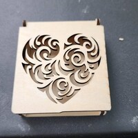 12 Different Pattern Decorative Gift Box Laser Cut Svg Files - Etsy ...
