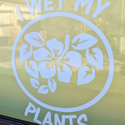 Gardening Decal Sticker for Car Window Gardening Gift Garden Sign for ...