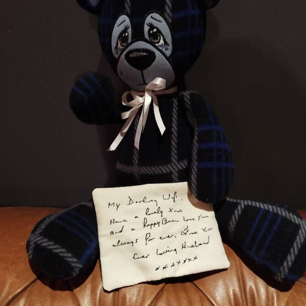 ITH Memory Bear Embroidery File: Teddy & Lovey (digital Download) - Etsy