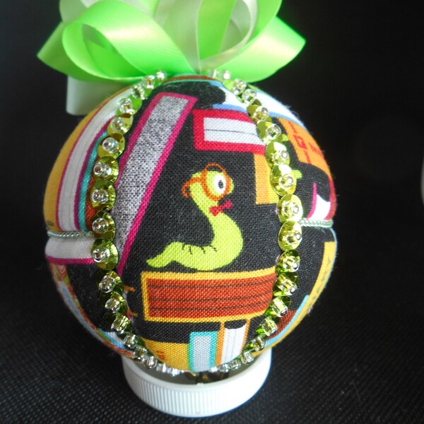 Bookworm Library Cotton Fabric- Fat Quarters 1/4 Yard, Continuous Cut ...