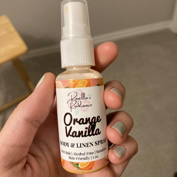 Strawberries and Cream Body & Linen Spray | Gourmand Scent | Body ...