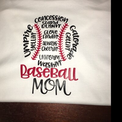 Baseball Mom Svg Softball Mom Svg Softball Baseball Svg Words Svg ...