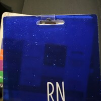 Custom Badge Buddy Blue Butterfly Badge Buddy Butterfly Badge Buddy ...