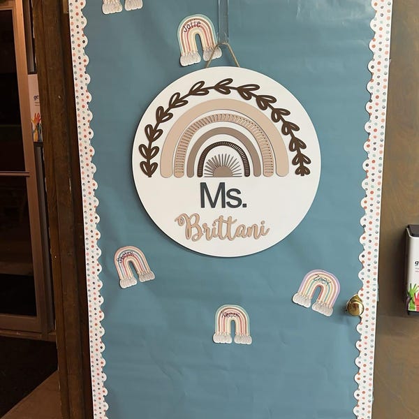 Teacher Room Sign|sign for Teacher|room Sign for Teacher|classroom Door ...
