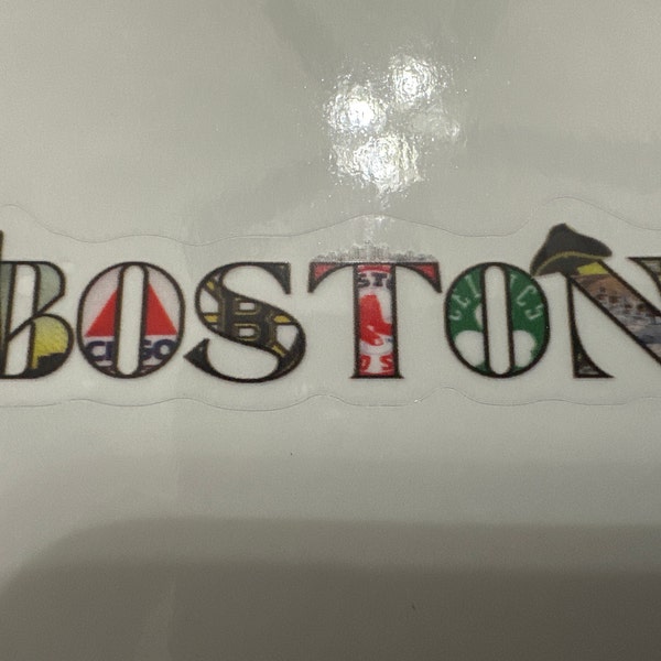 Boston Sticker, Red Sox Sticker, Celtics Sticker, Bruins Sticker ...