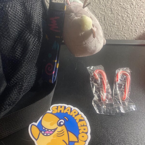 MEGA MUNCH Plush Gummy Shark Shape Snack Oversize Plushie Toy 12 ...