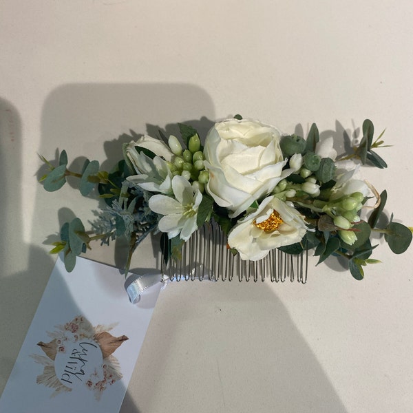 Summer Orchid Hair Comb - Etsy