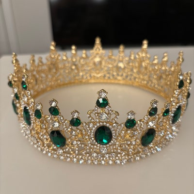 King Crown for Men, Royal Men's Crown, Prince Tiara for Wedding ...