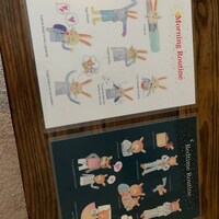 French English Alphabet Giclee Poster 26 Illustrations Bilingual ...