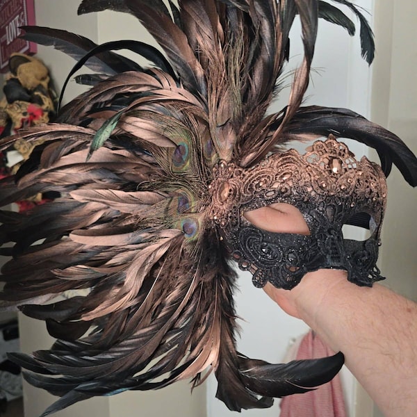 Black Steampunk Spikes Dark Lens Goggles Military Captains Hat Festival ...