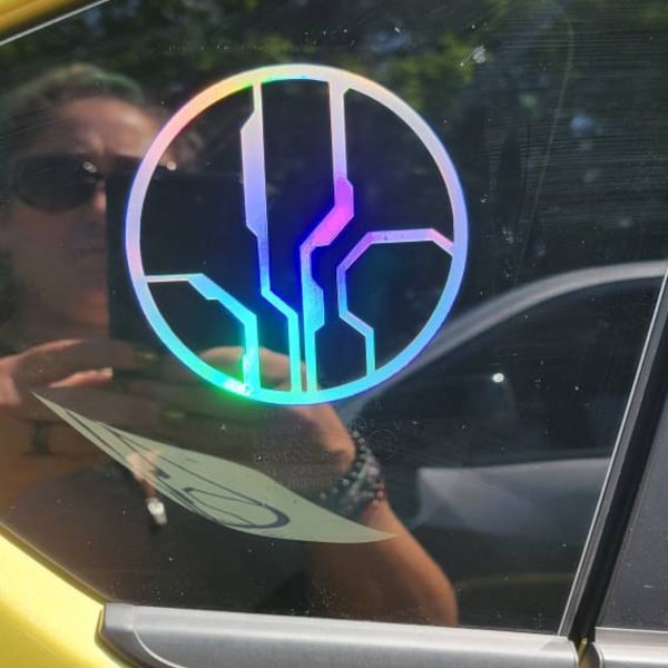 Halo Blue Team Emblem Vinyl Decal ( Holographic ) - Etsy