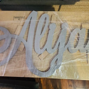 Large Baby Name Sign, Large Nursery Name Sign, Big Family Name Sign ...