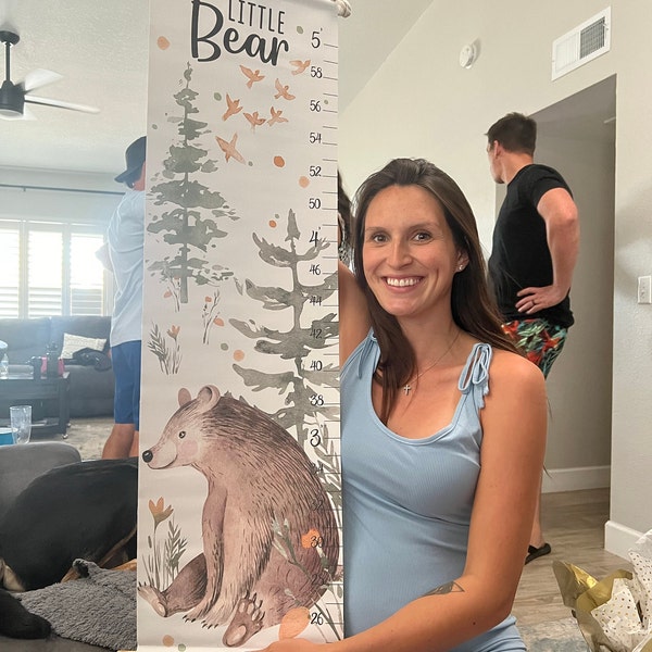 Space Growth Chart Planets Height Chart Solar System Nursery/room Decor ...