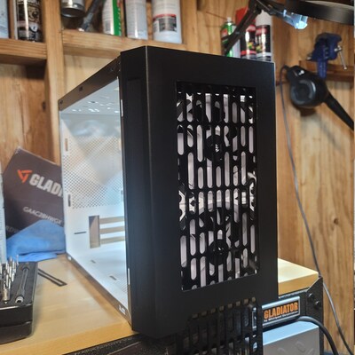 Custom Computer Pc Fan Grill 360mm X 120mm Black Lasercut Acrylic - Etsy