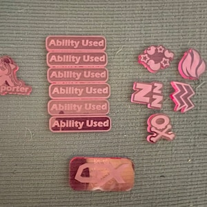 Pokémon TCG Token Set V STAR Token, Special Condition, Ability Used ...