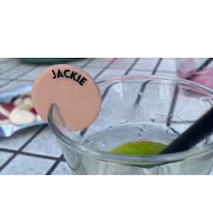 Wavy Name Cards Acrylic Laser Personalised Individual - Etsy