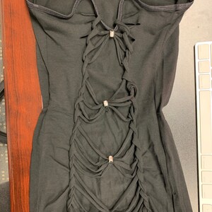 Black Cut up Tank Top.. - Etsy