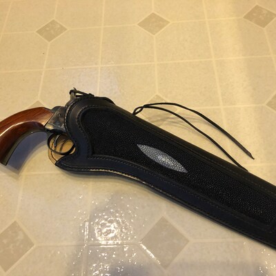 Tombstone Johnny Ringo Old West Leather Cowboy Holster and Belt Rig ...