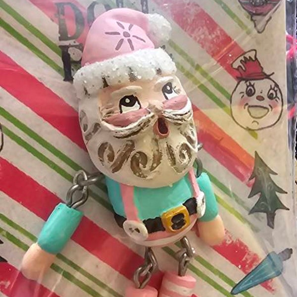 Putz House Pins| Christmas Jewelry | Holiday Accessories| Clay Doll ...