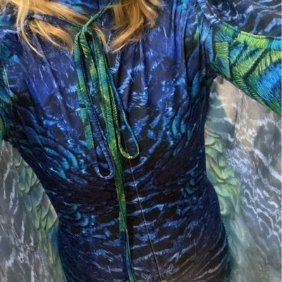 Neon Costume Set, UV Light Outfit, Rave Costume Set Woman, Performance ...