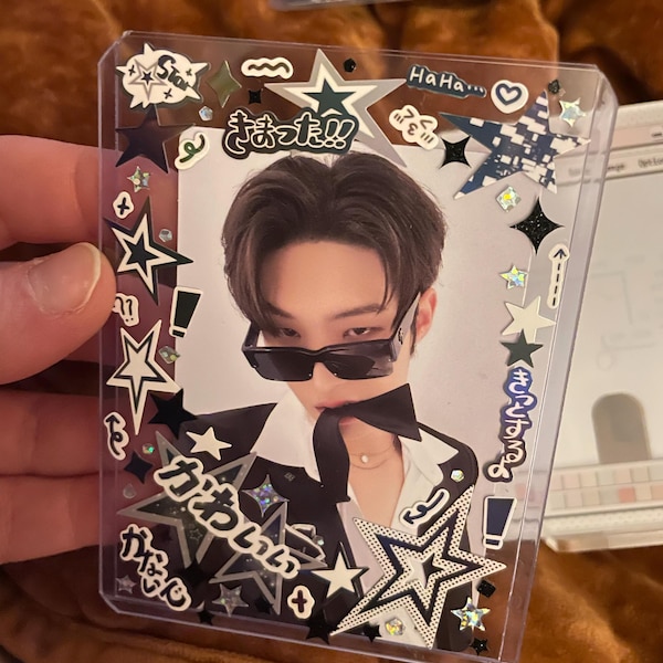 Sheet Cute Colorful Star Pattern Stickers DIY Toploader Scrapbooking ...