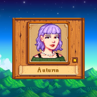 Custom STARDEW VALLEY Portraits, Personalized Stardew Valley Poster ...