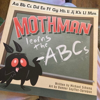Mothman Learns the Abcs Children's Book - Etsy