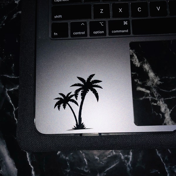 DECAL Palm Tree Vinyl Decal, Tropical Decal, Car Decal, Laptop Decal ...