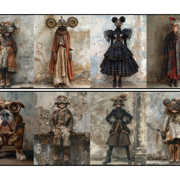 Vintage Christmas Junk Journal Kit, Xmas Characters Digital ...