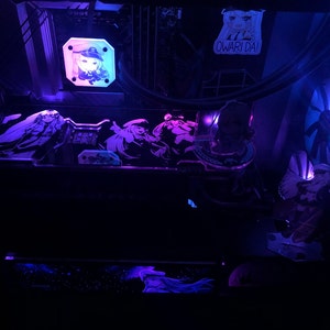 RGB GPU Support Bracket by V1tech Dark Impact artist - Etsy Canada