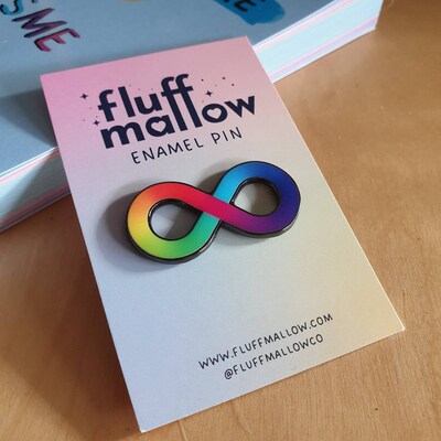 Invisible Disability Club Enamel Pin, Hidden Illness Awareness, Mental ...