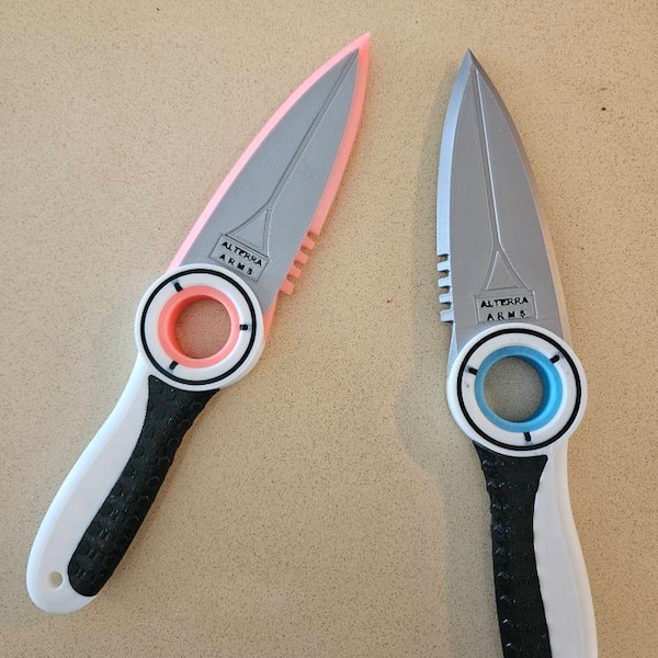 Subnautica Knife Prop – 3D Printed Survival Blade Replica – Gamer ...