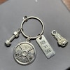 ME VS ME Keychain, Bodybuilding Keychain, Weight Lifting Keychain ...