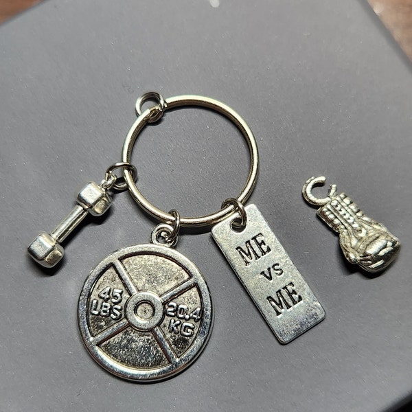 CUSTOM BODYBUILDING KEYCHAIN, Gym Keychain, Personal Trainer Gift ...