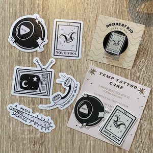 Decide by Djo Inspired Stickers - Etsy