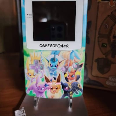 Custom Backlit Nintendo Gameboy Color IPS XL artist Series Eeveeloution ...
