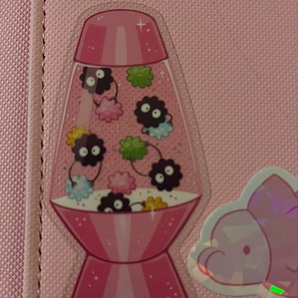 Japanese Fantasy Lava Lamp Stickers: Fire Demon, Candy Sprites ...