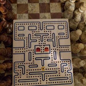 Vintage Video Game Themed 121 Track Cribbage Board Large Version - Etsy