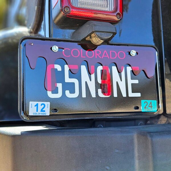 Slime Drip Plate Frame - Etsy