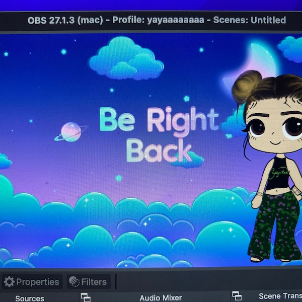 Animated "magical Night" Complete Stream Bundle - Twitch - Overlay ...